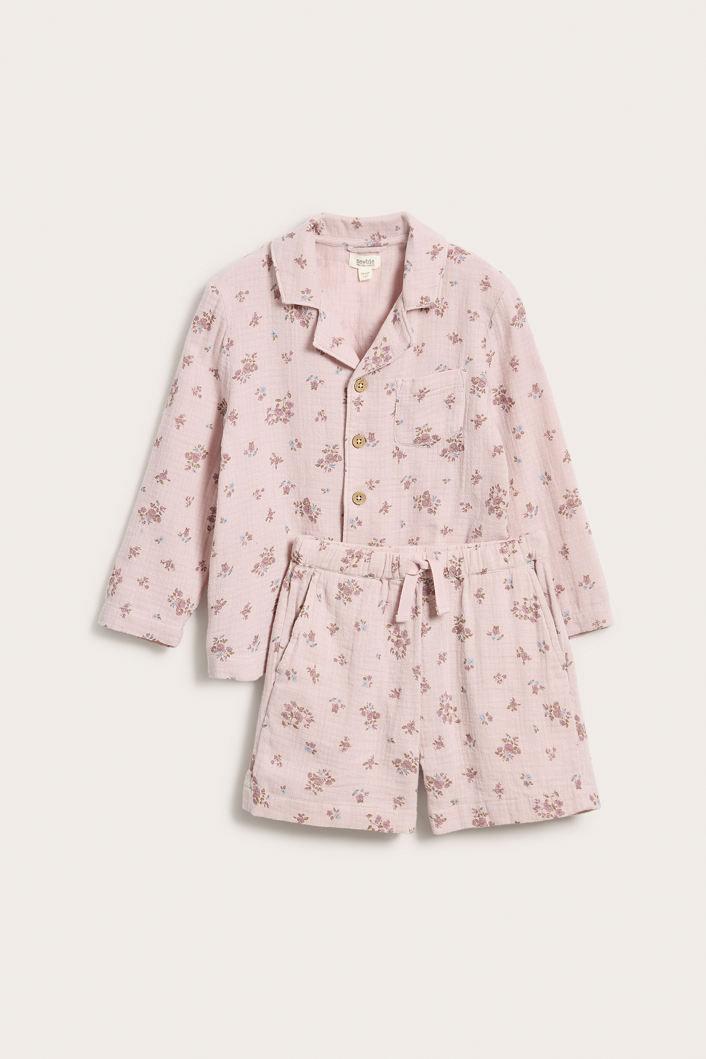 Floral pajamas set | Pink | Kids | Newbie