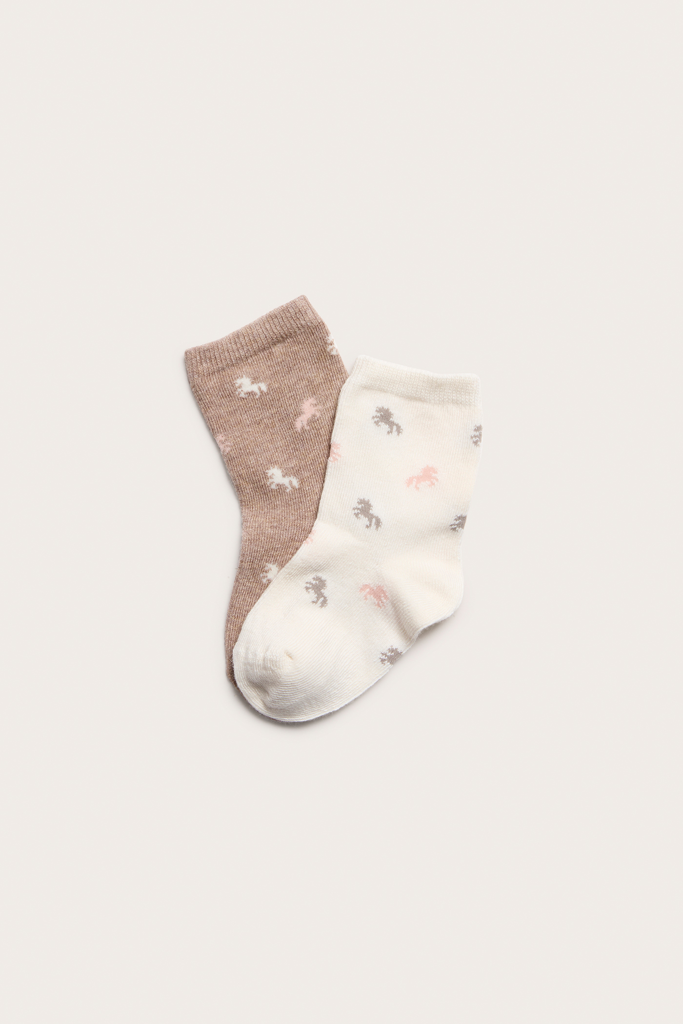 Multi circus horse socks 2-pack | Newbie